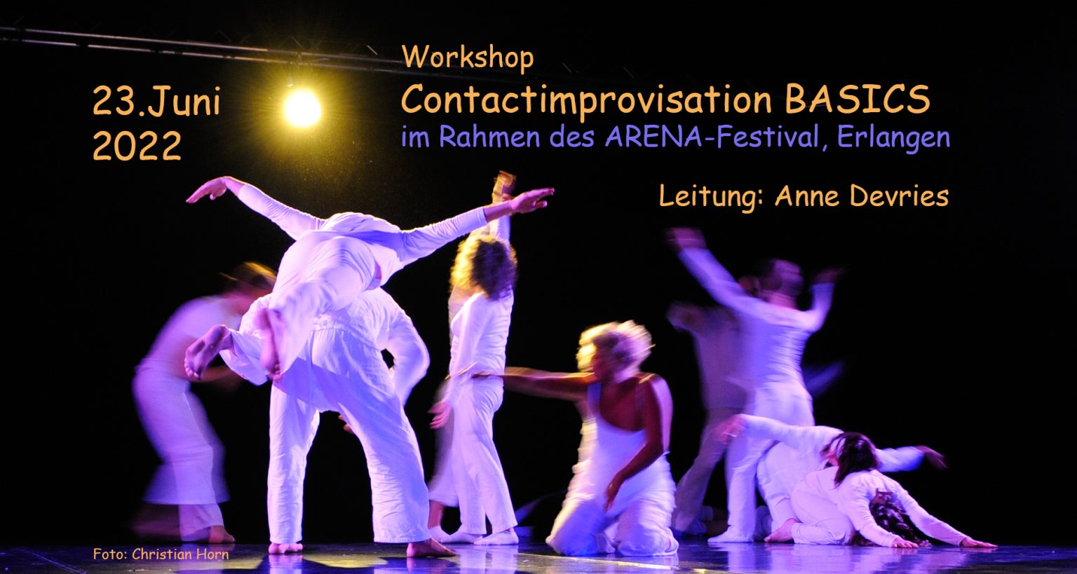 Workshop Contactimprovisation BASICS 23.Juni, Erlangen – Anne Devries